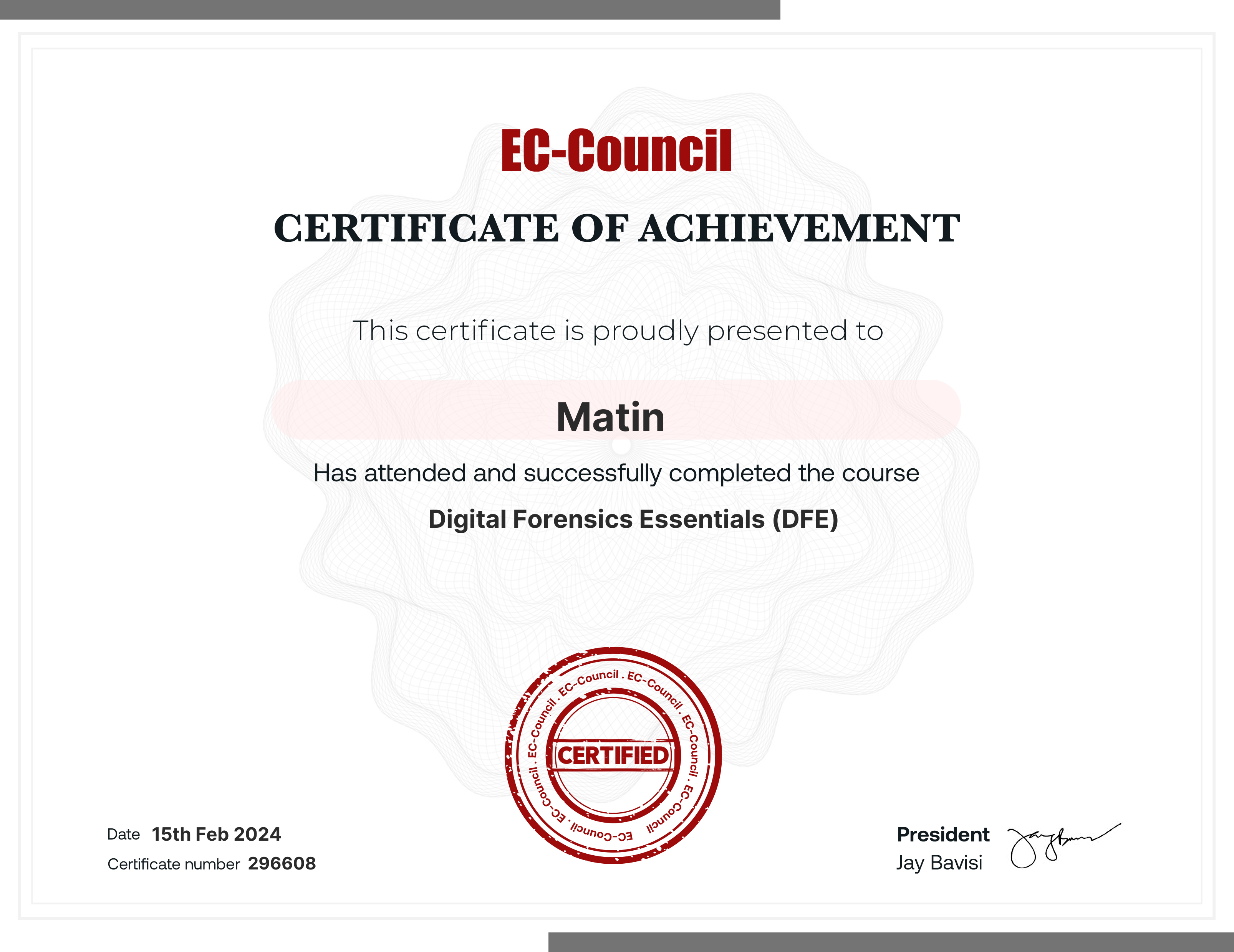 Digital Forensics Essentials (DFE) | EC-Council Learning