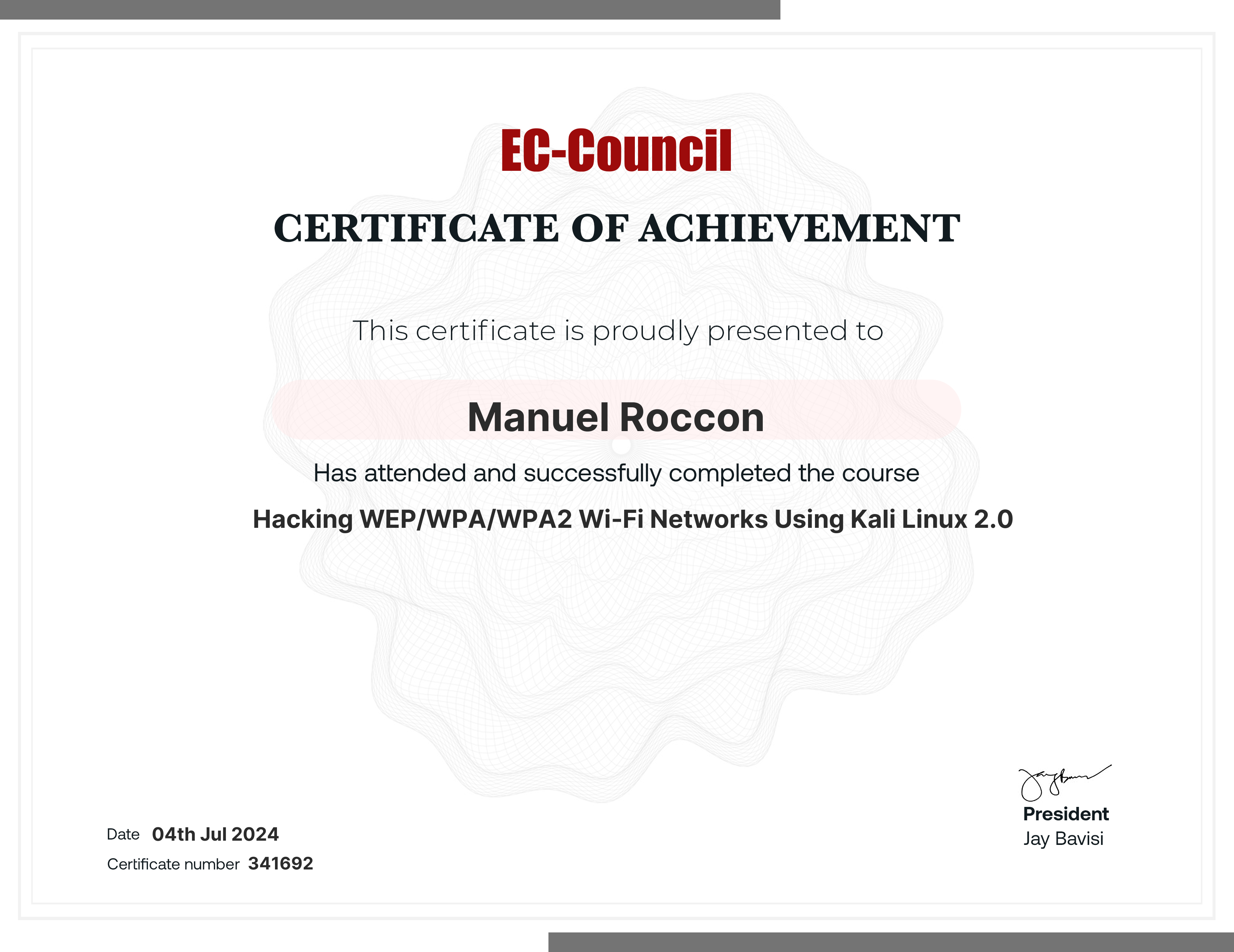 Hacking WEP/WPA/WPA2 Wi-Fi Networks Using Kali Linux 2.0 | EC-Council ...