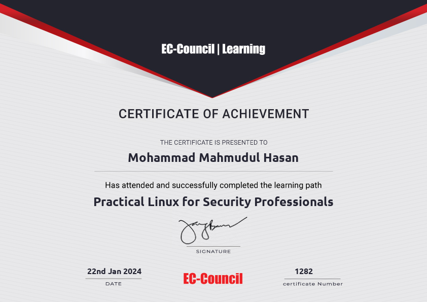 Practical Linux for Security Professionals | EC-Council Learning