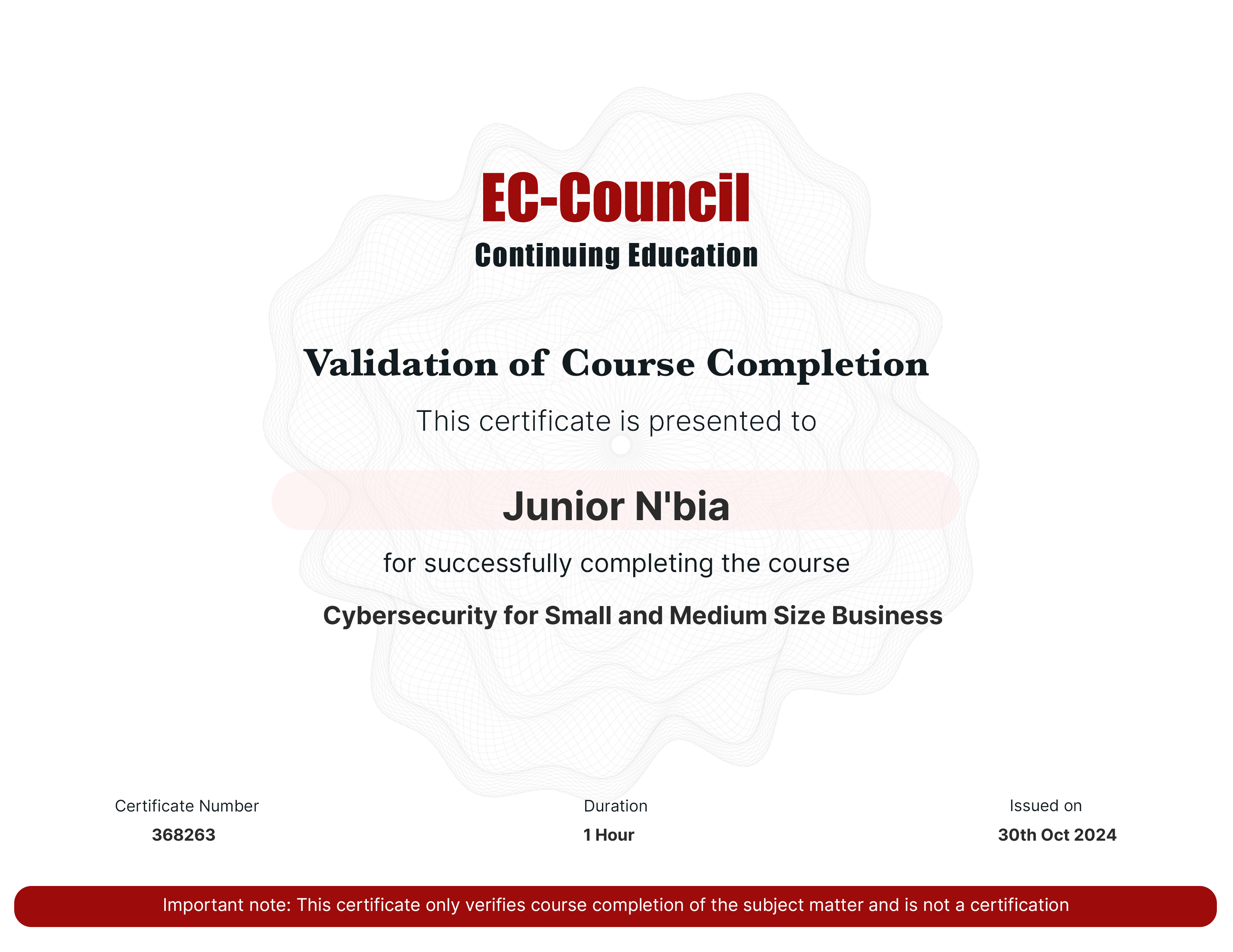 Cybersecurity for Small and Medium Size Business | EC-Council Learning